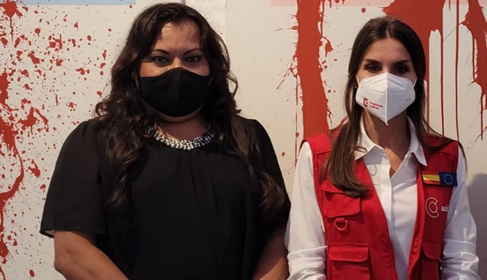 Yren Rotela se reunió con la Reina Letizia - Teleshow